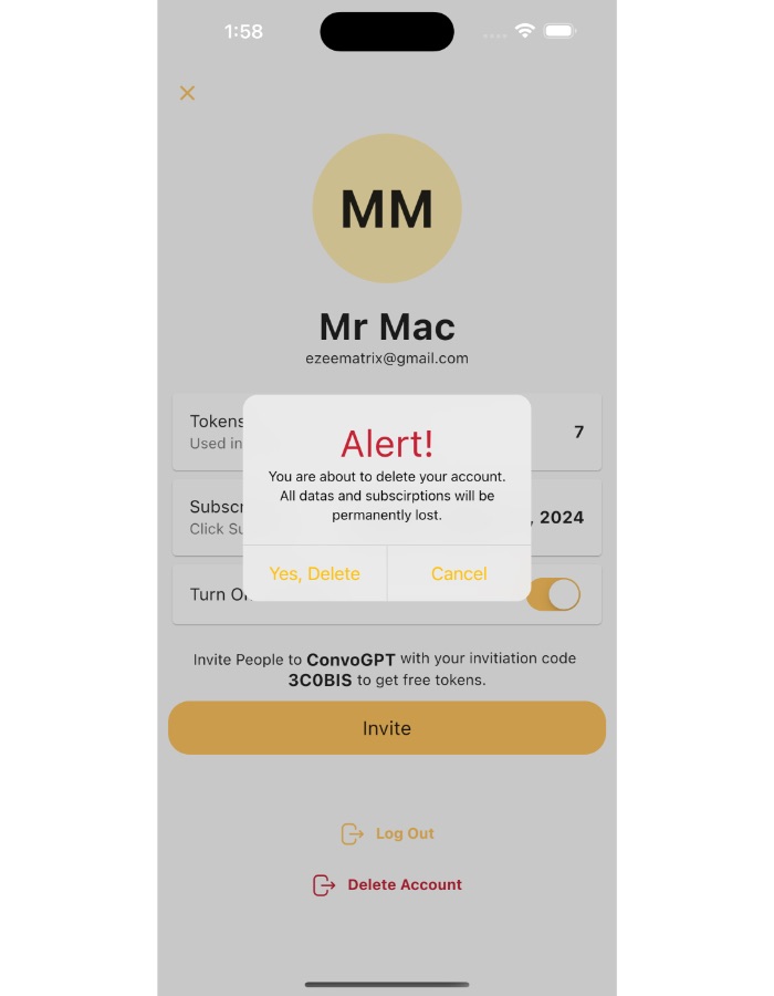 ConvoGPT - Flutter ChatGPT Mobile App by EZMatrix | CodeCanyon